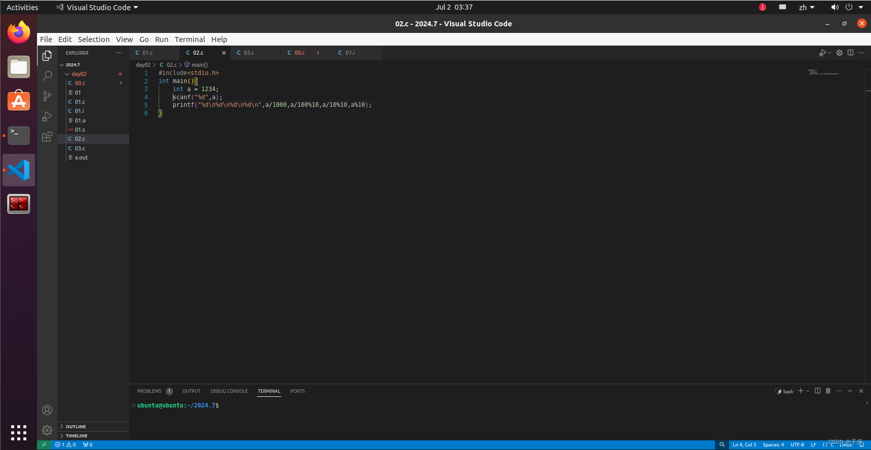 Linux学习记录 - day02-CSDN博客