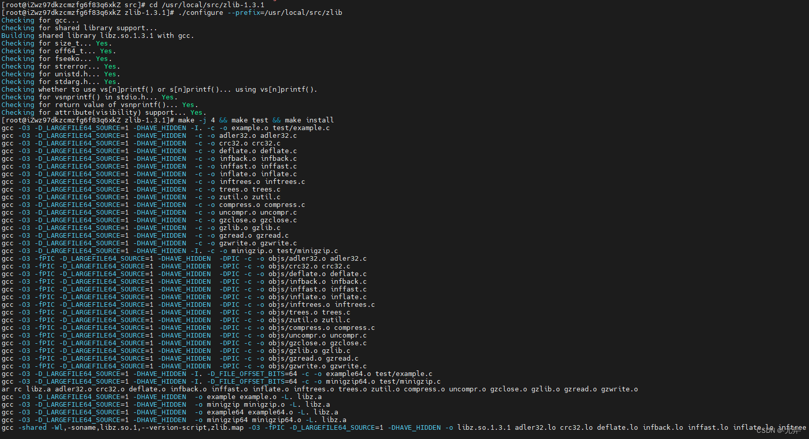 Linux OpenSSH最新版9.7p1升级操作详细教程_openssh-9.7p1.tar.gz-CSDN博客