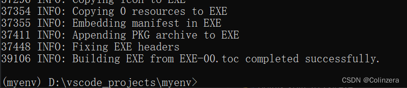 python学习-vscode创建虚拟环境并用pyinstaller打包程序_vscode pyinstaller-CSDN博客