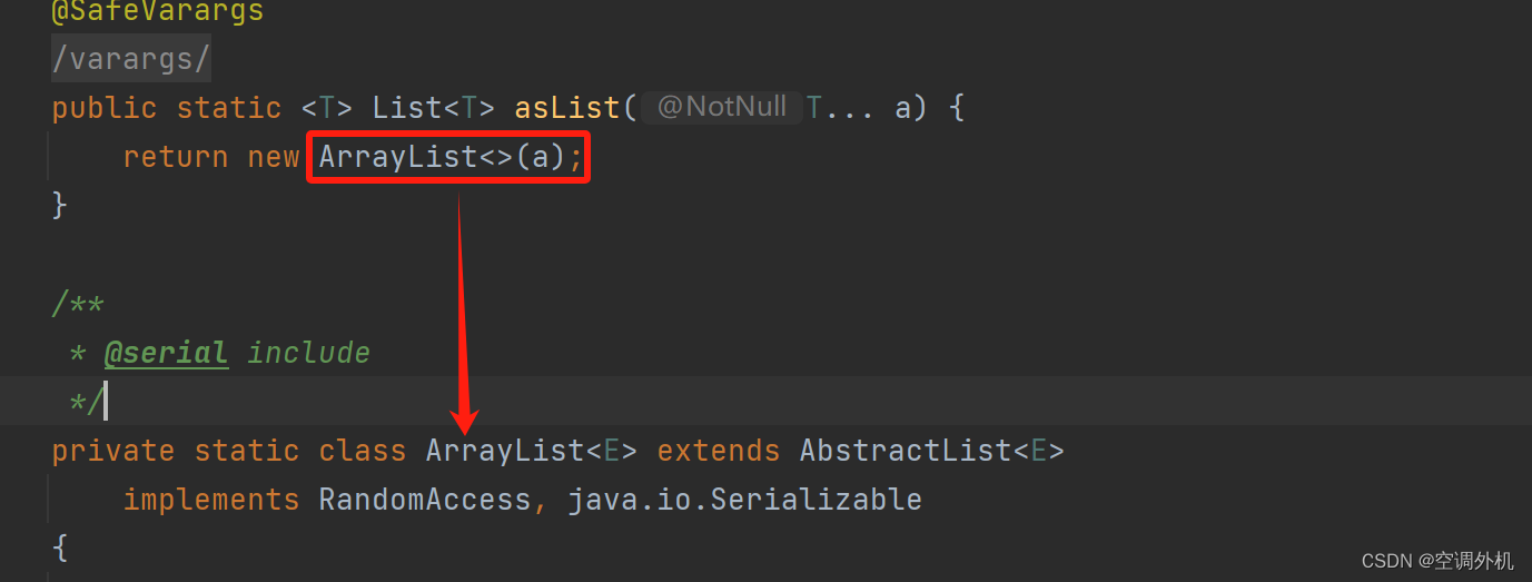 List使用addAll()方法报错_list的addall方法报错-CSDN博客