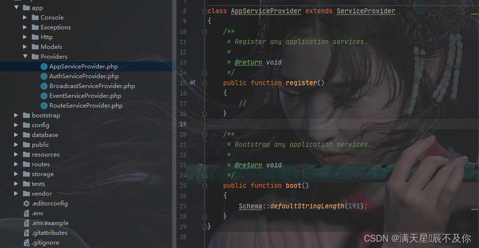 Laravel8的数据表迁移及工厂模式数据填充laravel 数据工厂 Csdn博客