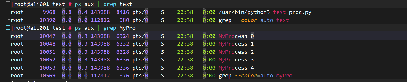 [python3] 设置多进程名称并且在ps命令中可见_python多进程设置名字-CSDN博客