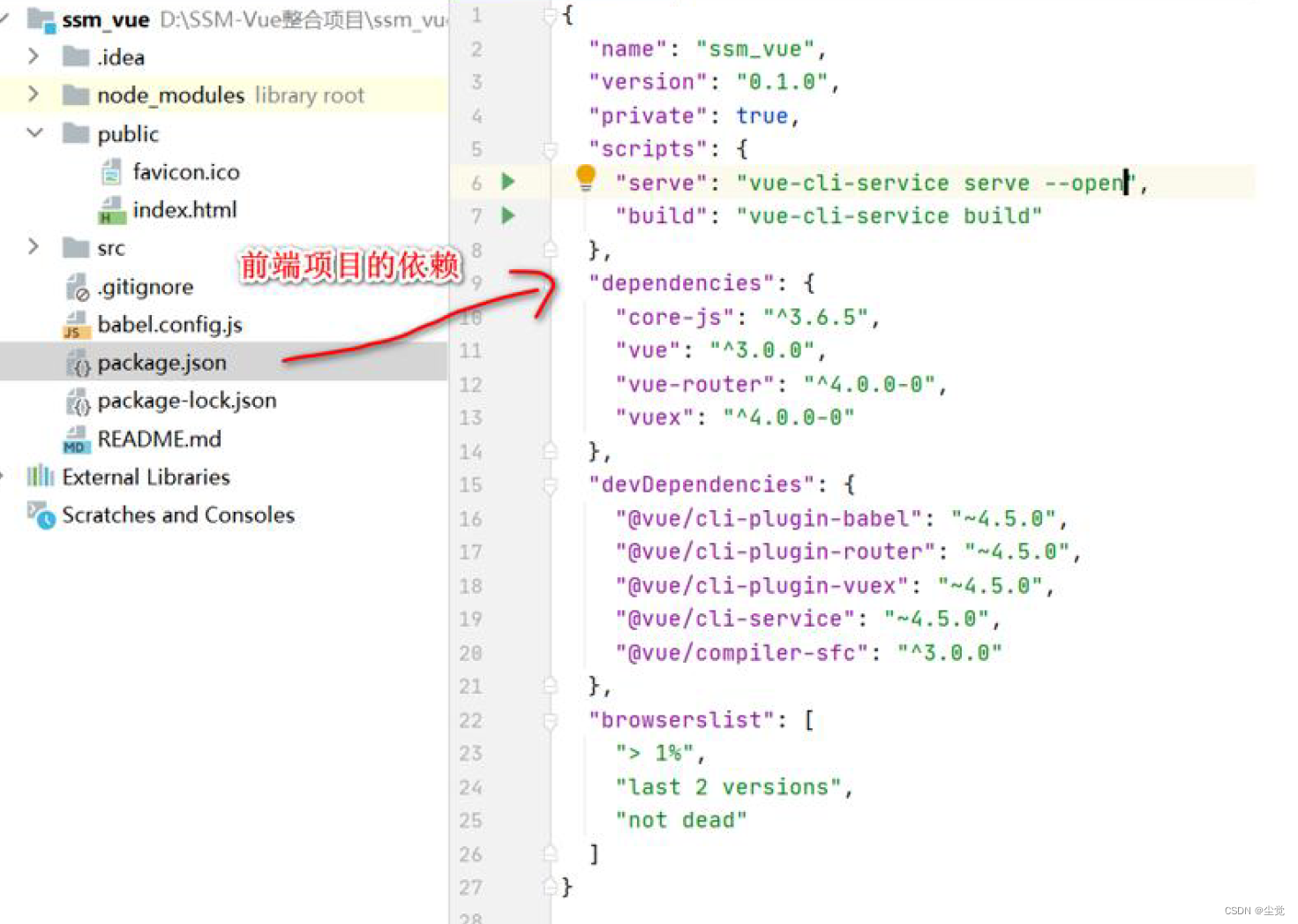 SSM(Vue3+ElementPlus+Axios+SSM前后端分离)-架子搭建_elemnetplus怎么部署前后端分离-CSDN博客