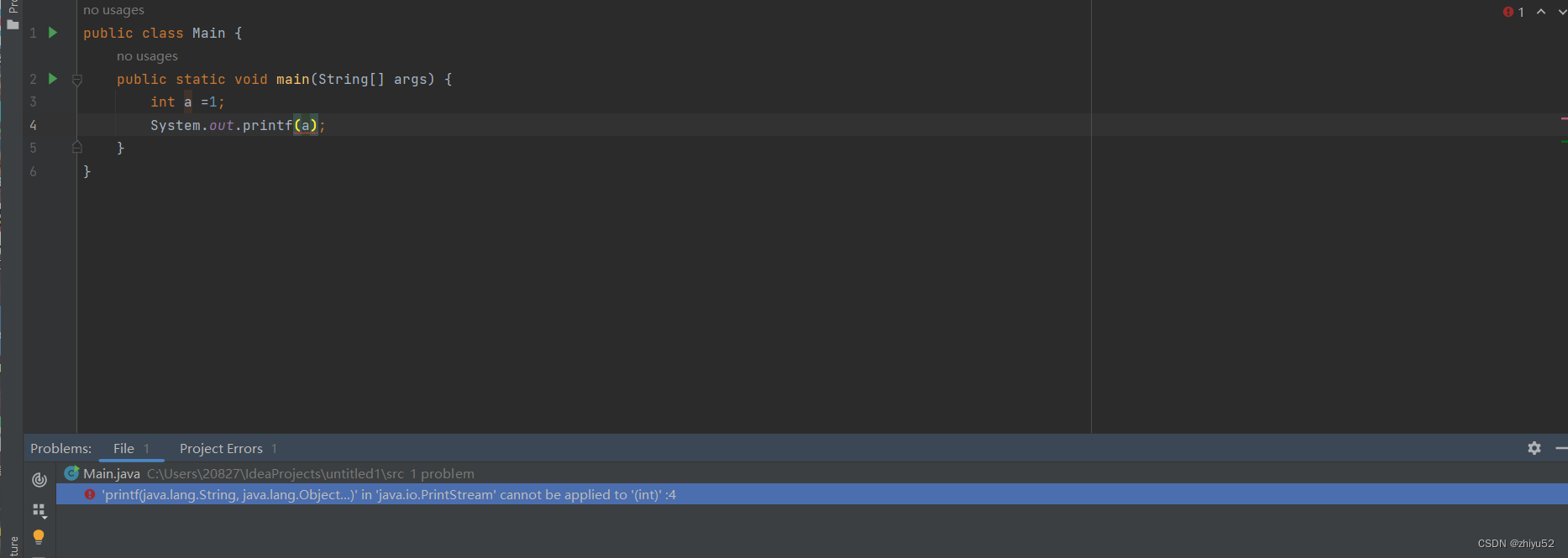 笔记2：JAVA中println、printf和print的区别_idea中print和println的区别-CSDN博客