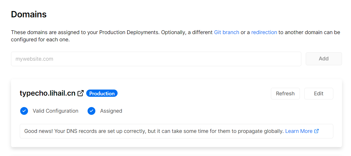 Vercel+Railway部署Typecho动态博客_vercel、github pages、railway-CSDN博客
