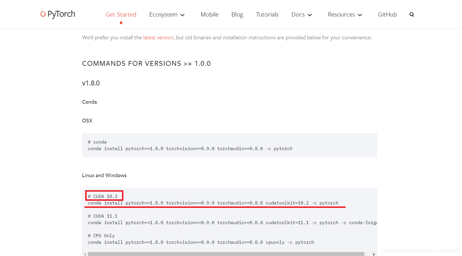 Linux下如何安装，卸载pytorch，查看pytorch版本，更新conda版本（总结）_pytorch linux-CSDN博客