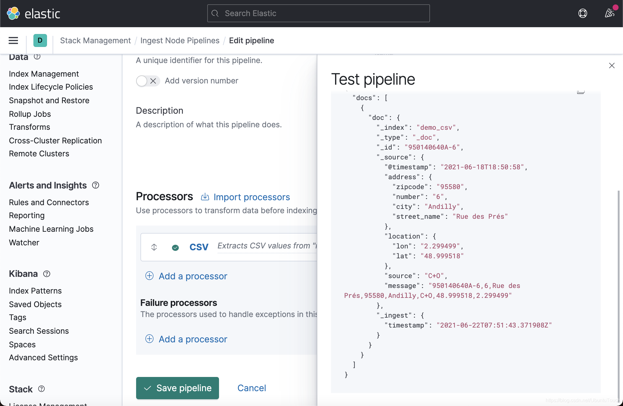 Elasticsearch：Ingest Pipeline 实践_elasticsearch ingest测试-CSDN博客
