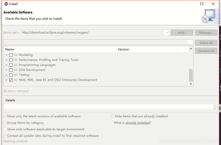解决eclipse中不能创建web and javaEE项目的方法_web, xml, java ee and osgi enterprise development-CSDN博客