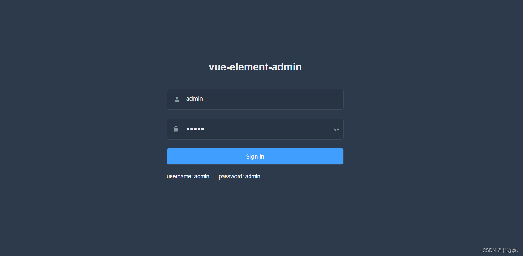 vue-admin-template-3.8.0 整合sping boot初始配置_vue-admin-template3.8-CSDN博客