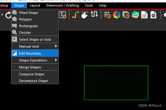 allegro shape和line的修改_allegro修改板框-CSDN博客