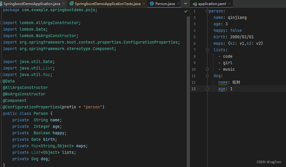 SpringBoot02-配置yaml_yml dbcp2-CSDN博客