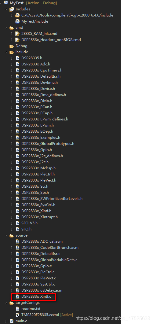 F28335第七篇——新建项目之编程演示_28335 cmd 自定义代码段section-CSDN博客