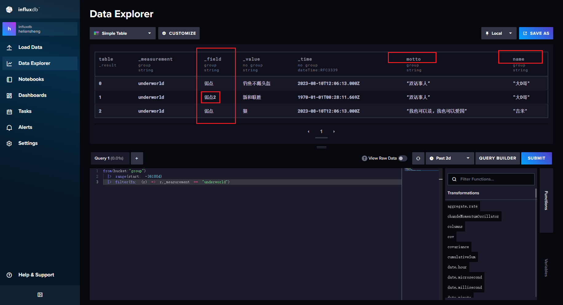 Influxdb 介绍 与 Spring Boot 快速开发springboot Influxdb Csdn博客