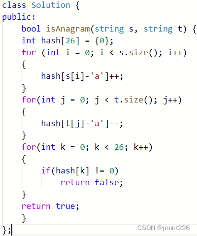 代码随想录第五天|LeetCode242.有效的字母异位词，349两个数组的交集，202快乐数，1两数之和-CSDN博客