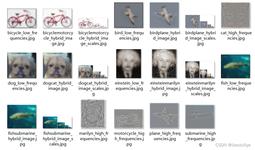 计算机视觉 Project 1：图像滤波和混合图像_computer vision project 1: convolution and hybrid -CSDN博客