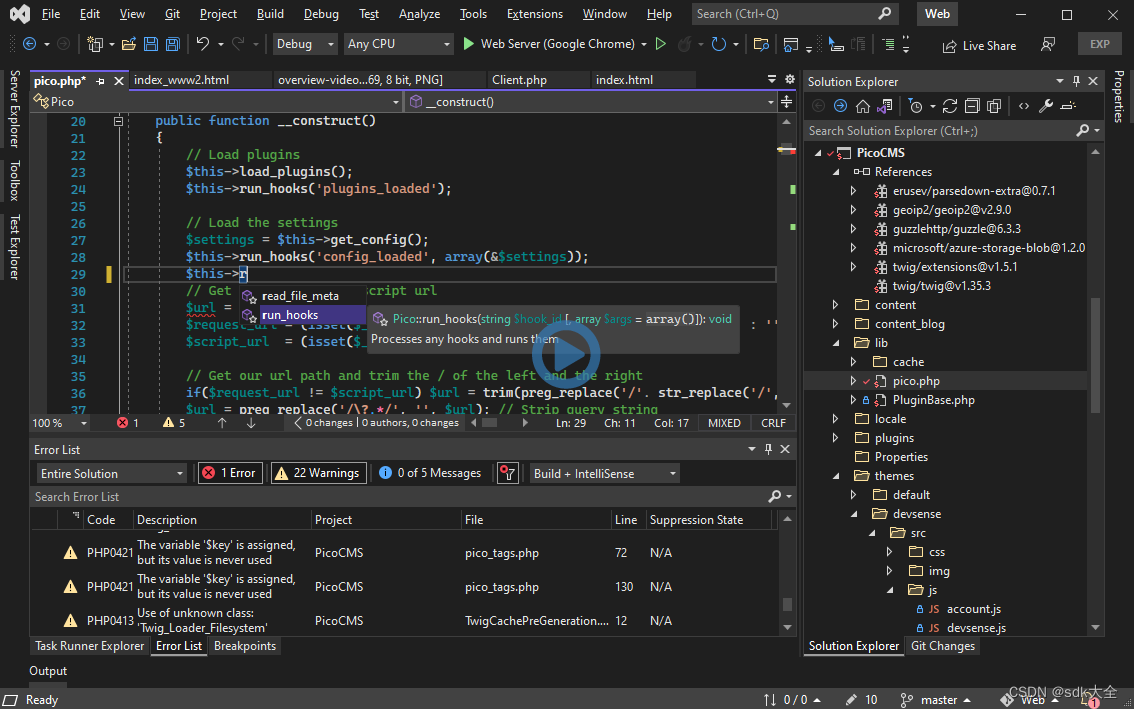 PHP Tools for Visual Studio 2019-2022 1.78 Crack_php tools for visual studio code-CSDN博客