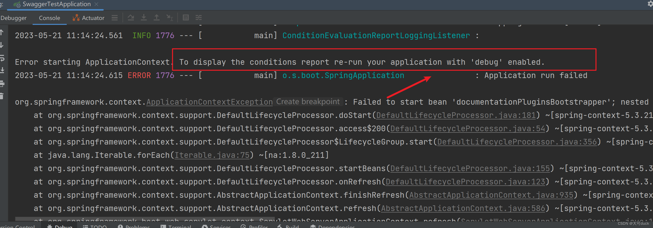springboot集成swagger，以及报错解决_spring-boot-dependencies 2.7.5整合swagger2.9.2 ...