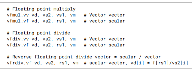 RISCV-V-1.0向量扩展指令集学习_risc-v vector-CSDN博客
