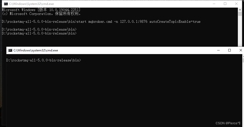 Windows下启动rocketMq_windows启动rocketmq-CSDN博客