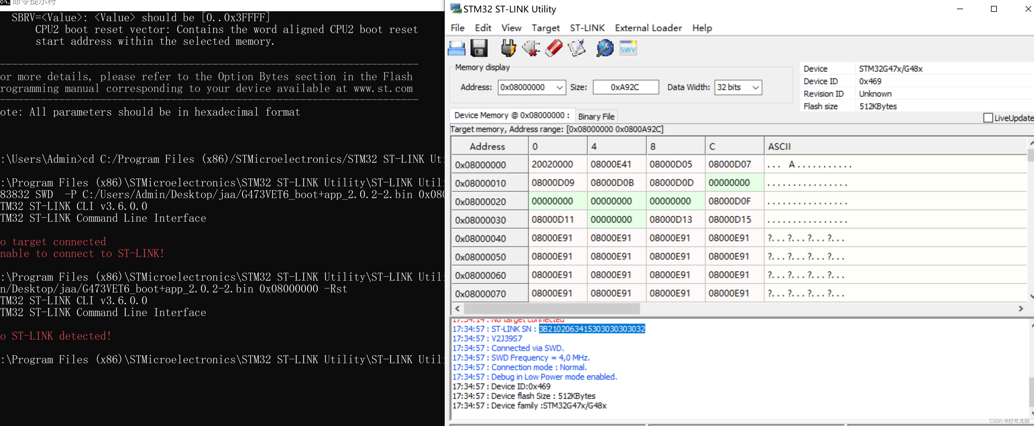 【QT调用ST-link-使用QT编写程序-调用ST-LINK_CLI.exe-烧写STM32F4xxx-基础样例】_qt stlink-CSDN博客