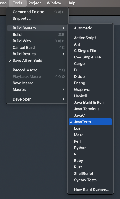 在sublime Text中用终端来编译运行java Sublime Test点新建弹出untitled Csdn博客