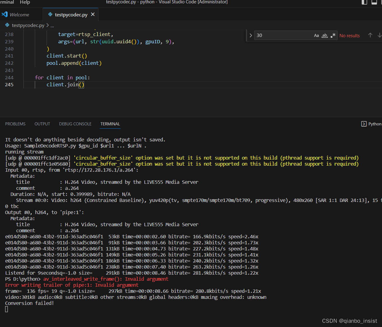 python rtsp 硬件解码 二_pynvcodec-CSDN博客
