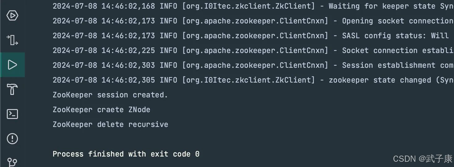 Hadoop-30 ZooKeeper集群 JavaAPI 客户端 POM Java操作ZK 监听节点 监听数据变化 创建节点 删除节点...-CSDN博客