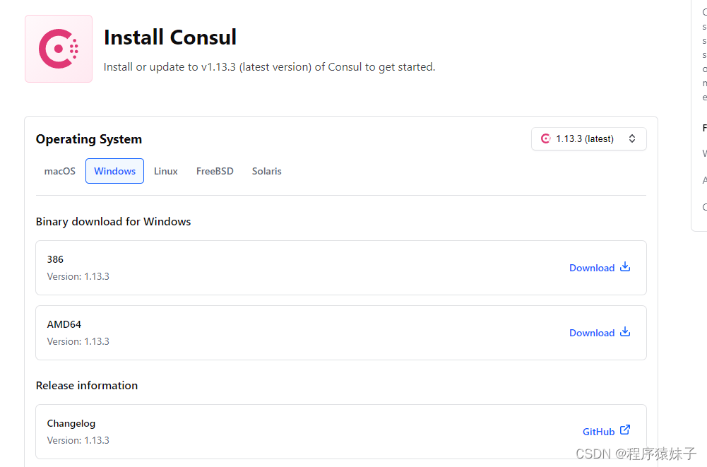springCloud的 consul的下载与安装_consul下载-CSDN博客