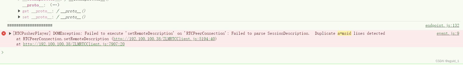 解决zlmediakit播放webrtc报错问题：Failed to execute ‘setRemoteDescription‘ on ‘RTCPeerConnection_failed ...