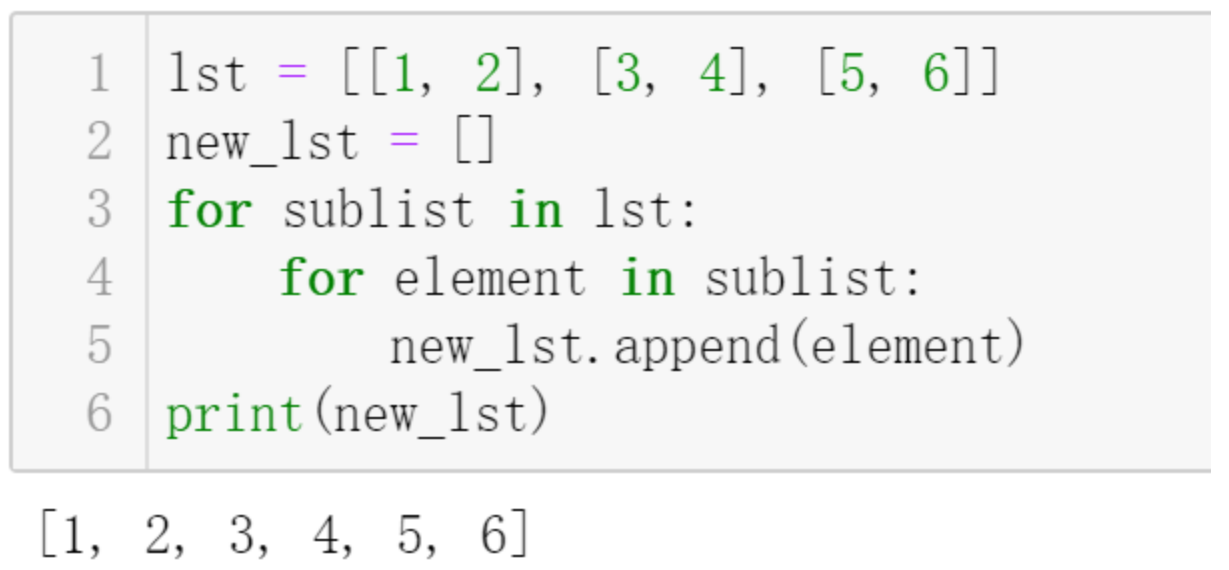 Python将多维列表「拉伸」为一维列表的10种方式python多维列表变一维列表 Csdn博客