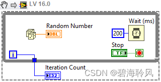 在 LabVIEW 中构建和配置 While 循环_labview while循环-CSDN博客