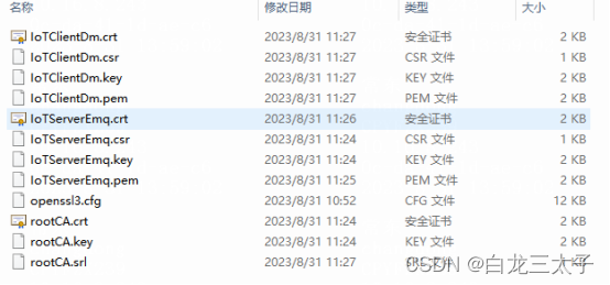 开启EMQX的SSL模式及SSL证书生成流程_emqx ssl-CSDN博客
