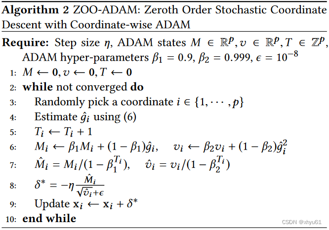 【论文笔记】ZOO: Zeroth Order Optimization-CSDN博客