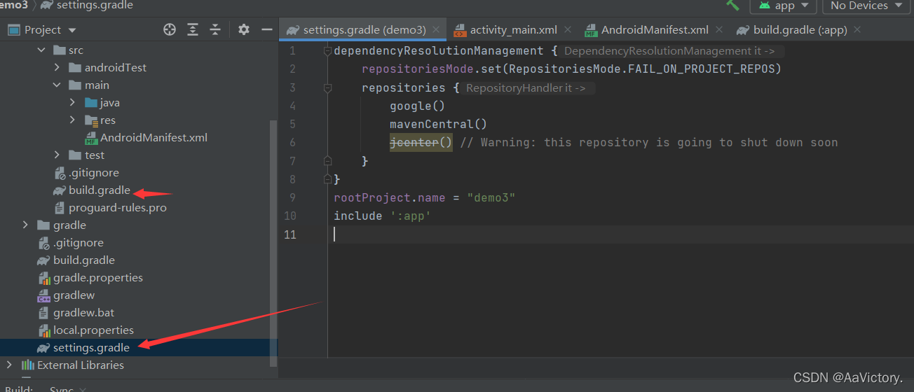 Build was configured to prefer settings repositories over project ...