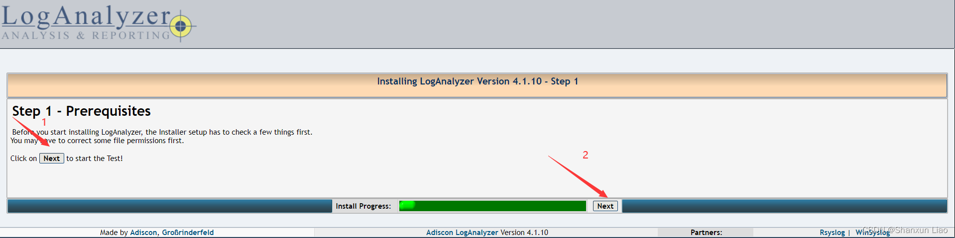 Install Configure LogAnalyzer with Rsyslog On CentOS 7_jpgraph error: 25001this php installation ...