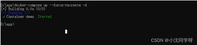 实战：win10安装docker并用docker-compose构建运行容器_windows docker compose-CSDN博客