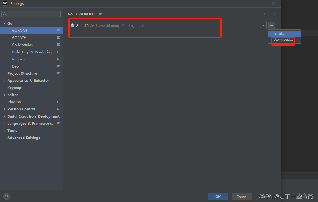 Goland内置类型error报红问题解决（Unresolved type ‘error‘）_goland unresolved type-CSDN博客