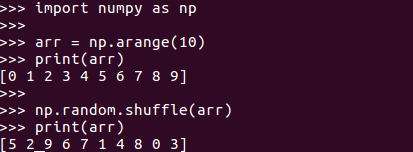 【Numpy】中np.random.shuffle()与np.random.permutation()的用法和区别_np.random.shuffle()函数-CSDN博客