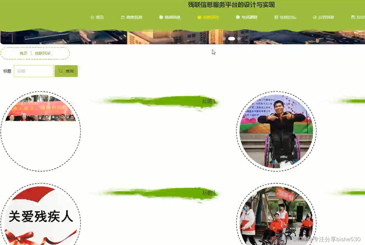 springboot+nodejs+vue残联残疾人信息服务系统django+python设计与实现-CSDN博客