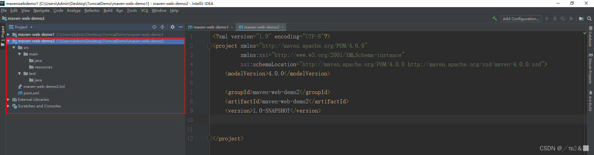 IDEA创建web工程+tomcat配置_web facet resources are not-CSDN博客