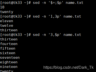 Linux sed命令 | 参数说明 | 超详细_sed -ne-CSDN博客