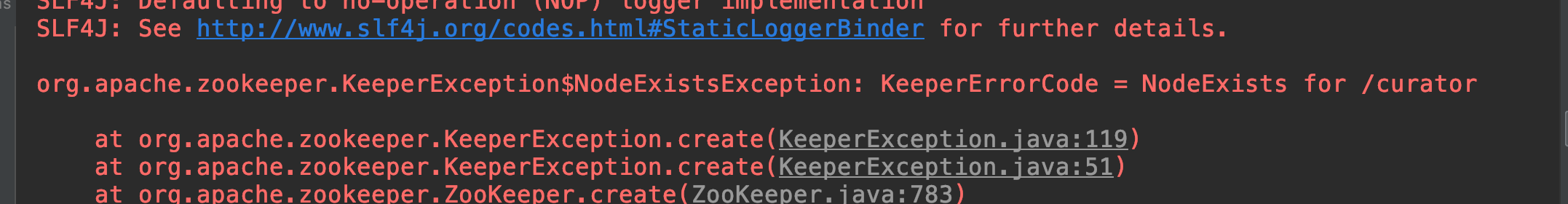 Curator 异常处理一： KeeperErrorCode = Unimplemented ``for` `/curator_keepererrorcode =unimplemeted-CSDN博客