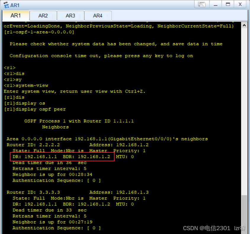 ospf-开放式最短路径优先协议_r1 r2 r3 r4 四台路由器怎么生成最短路径-CSDN博客