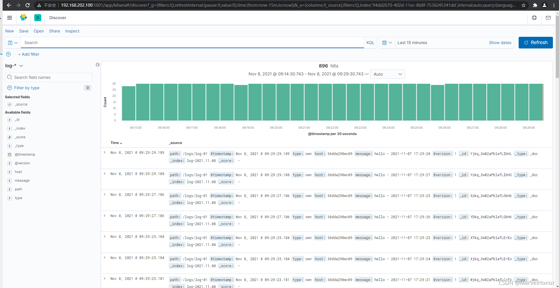 如何使用docker部署与配置ELK(elasticsearch+logstash+kibana)_docker 部署elk并用logstash写入csdn-CSDN博客