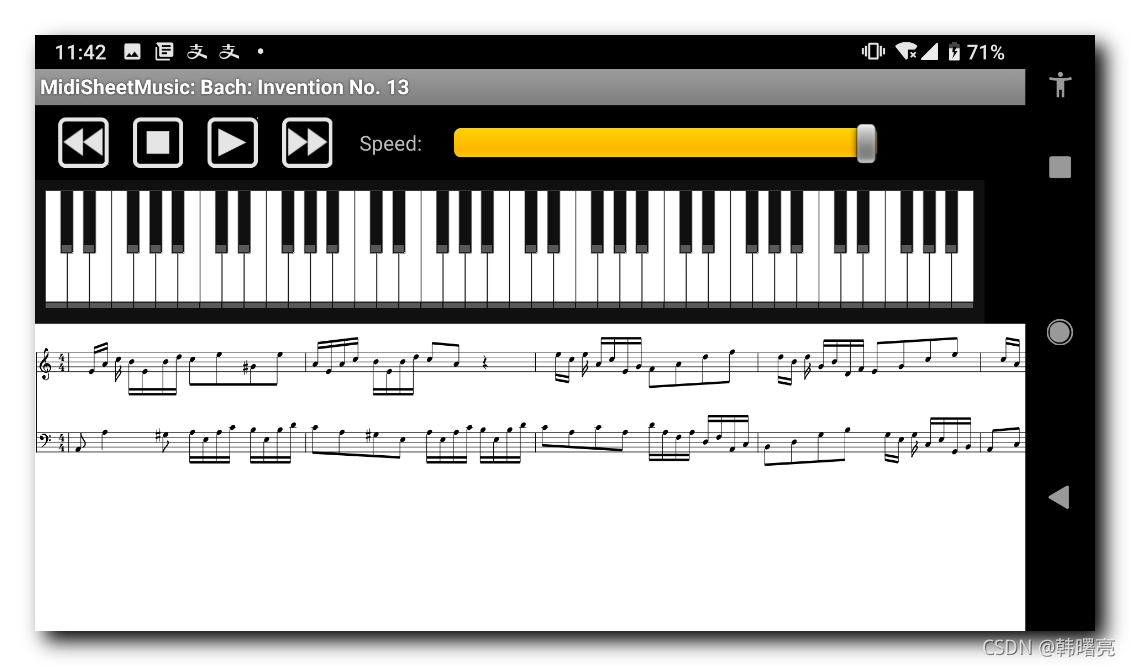 【BLE MIDI】推荐一个 Android 平台开源 MIDI 软件 MidiSheetMusic ( 相关资料 | Android Studio 中导入 Eclipse 源码 )-CSDN博客
