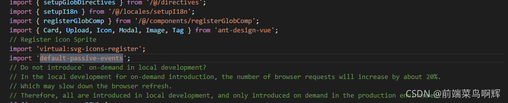 vue3.0+antd中select选择报错： Unable to preventDefault inside passive event listener invocation.出现的问题 ...