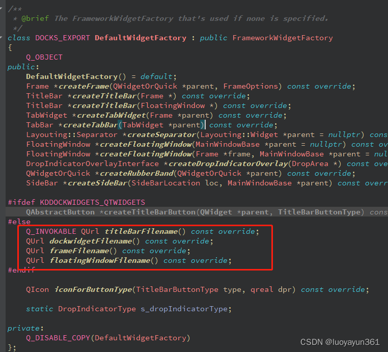 关于KDDockWidget源码修改和自定义-CSDN博客