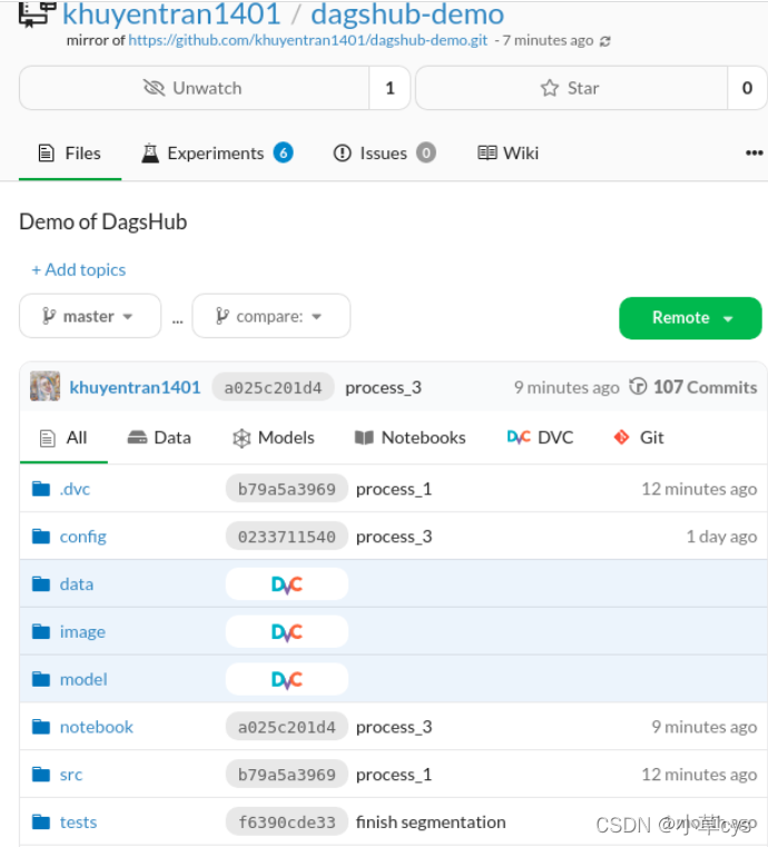 DagsHub为数据科学家和ML工程师提供GitHub补充-CSDN博客