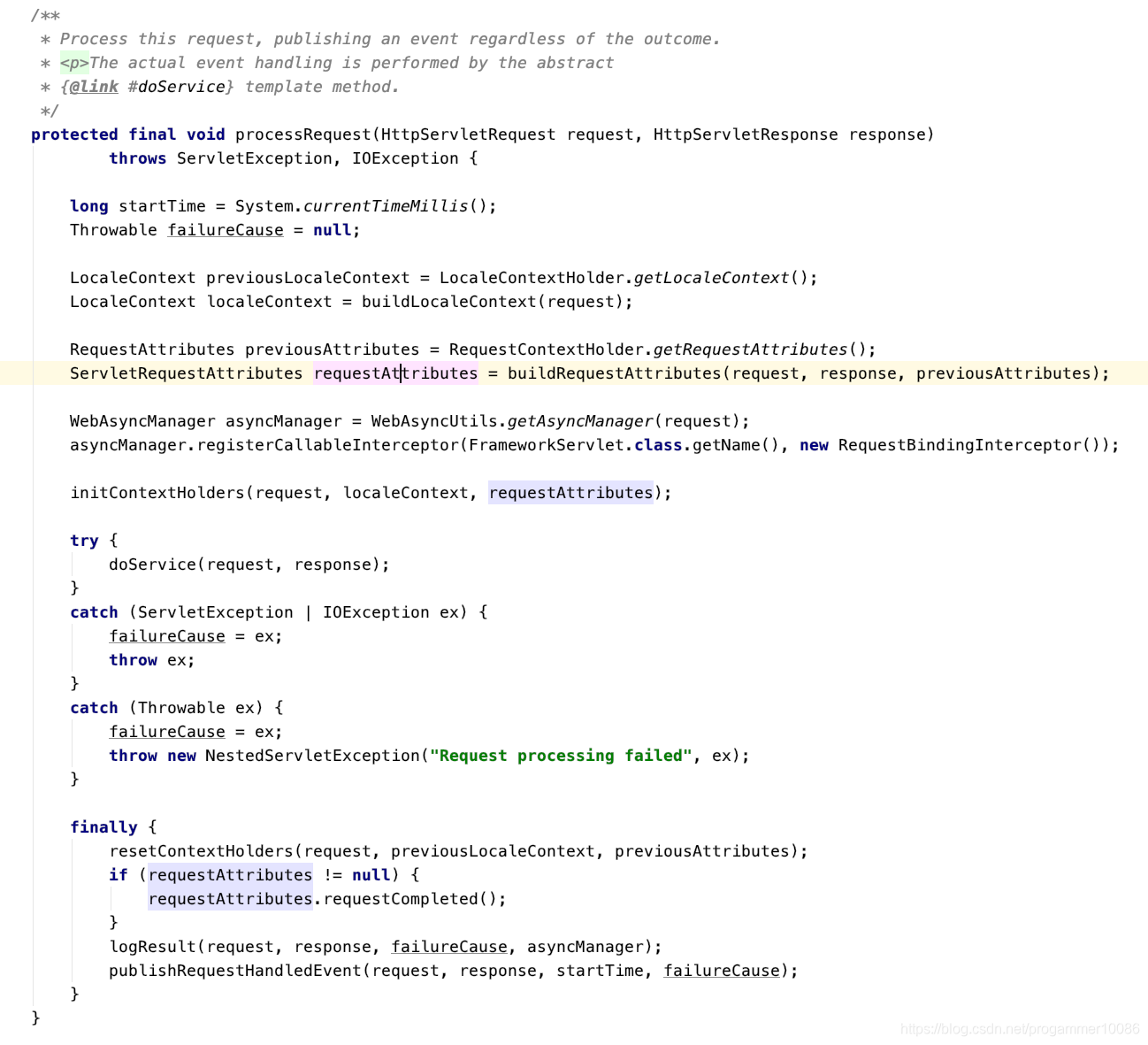 异步线程RequestContextHolder为空问题_异步线程执行过程中,request 属性被篡改-CSDN博客