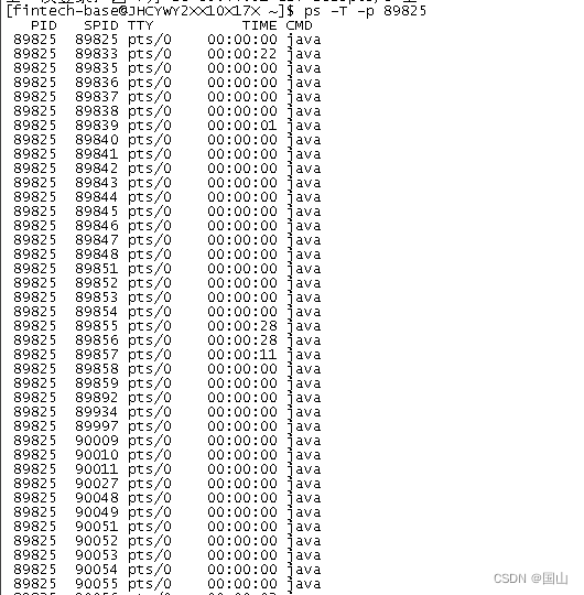 Linux下查看某进程内有多少个线程java应用为例linux查看java线程数 Csdn博客